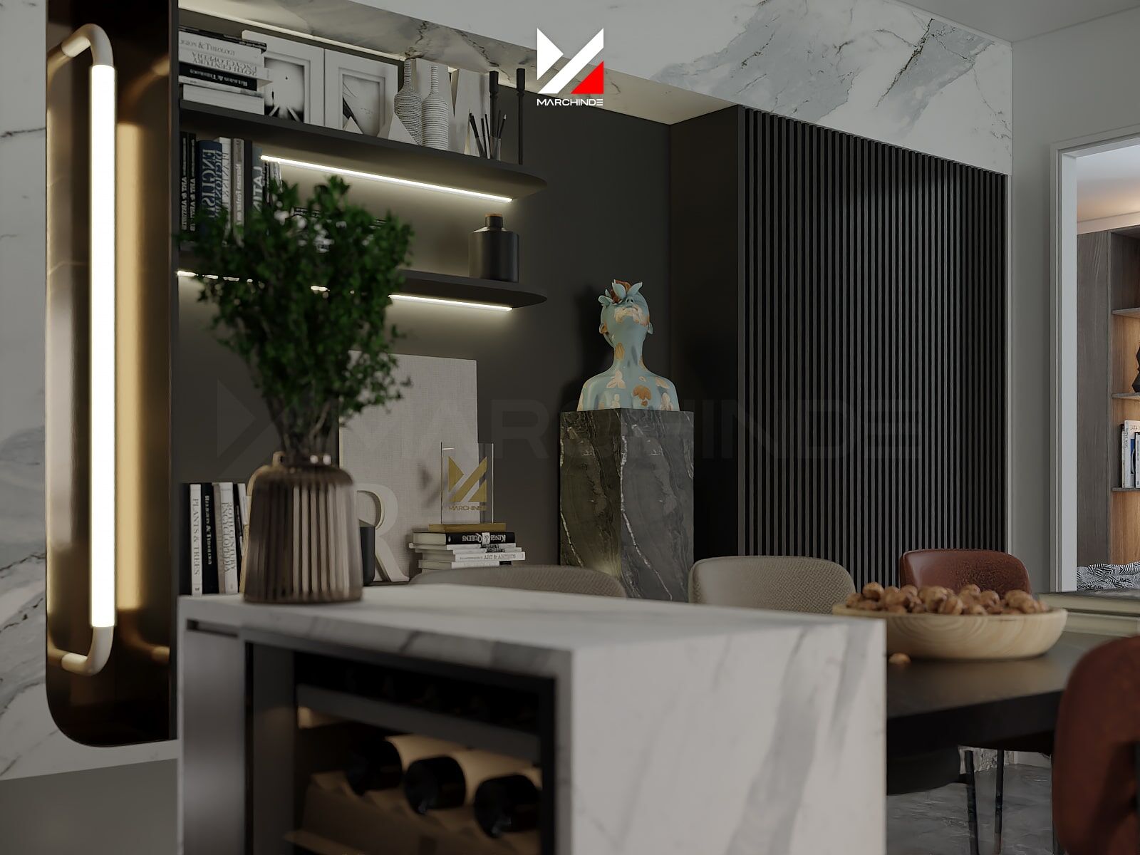 A.VIEW- LUXURY PARK VIEW – INTERIOR DESIGN | Marchinde.com